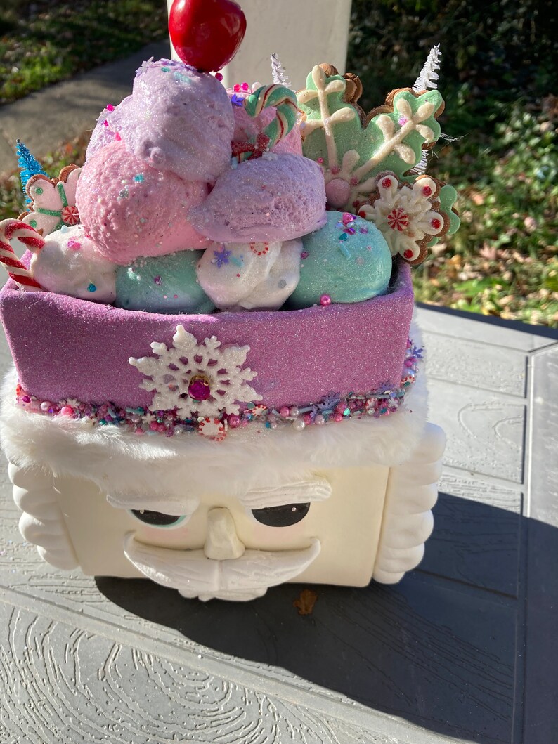 Nutcracker Ice Cream Decor Photo Props Party Decor Tiered Tray Decor ...