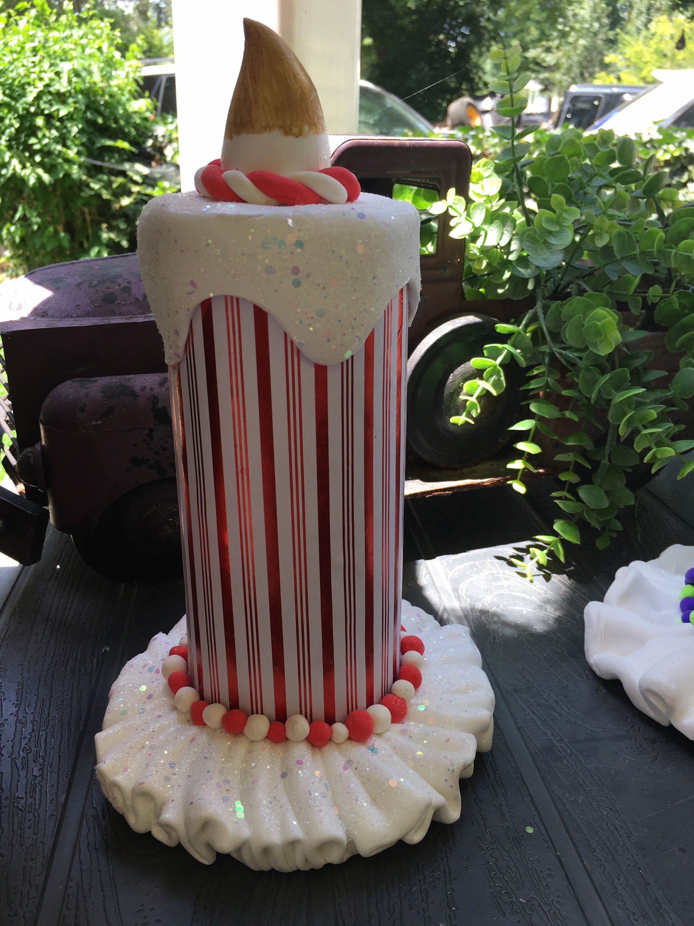 Whimsical Faux Candle Stick/ Halloween Faux Candle/ Photo Props ...