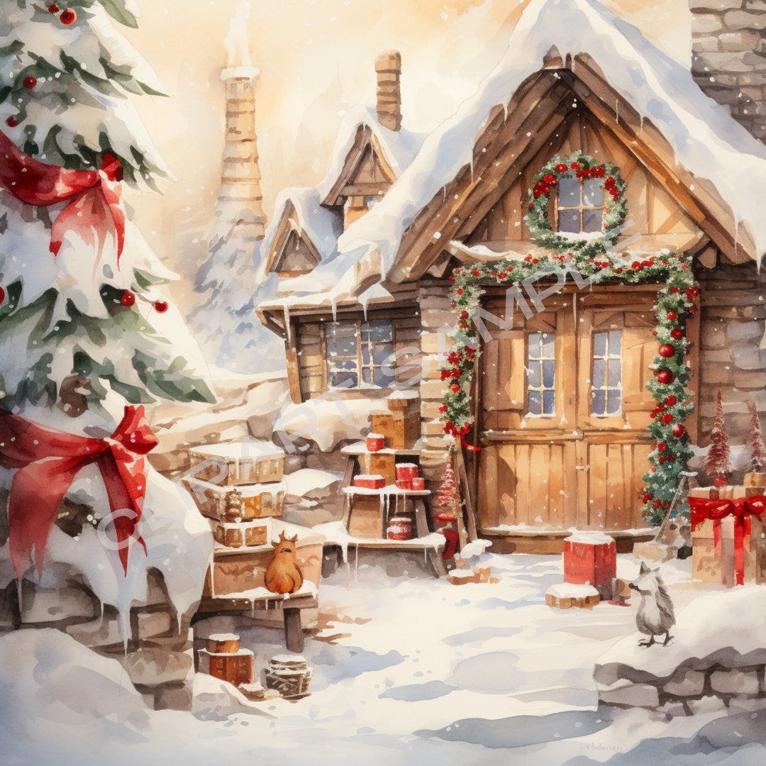 Christmas Clipart 21 High Quality Pngs, Digital Download, Commercial ...