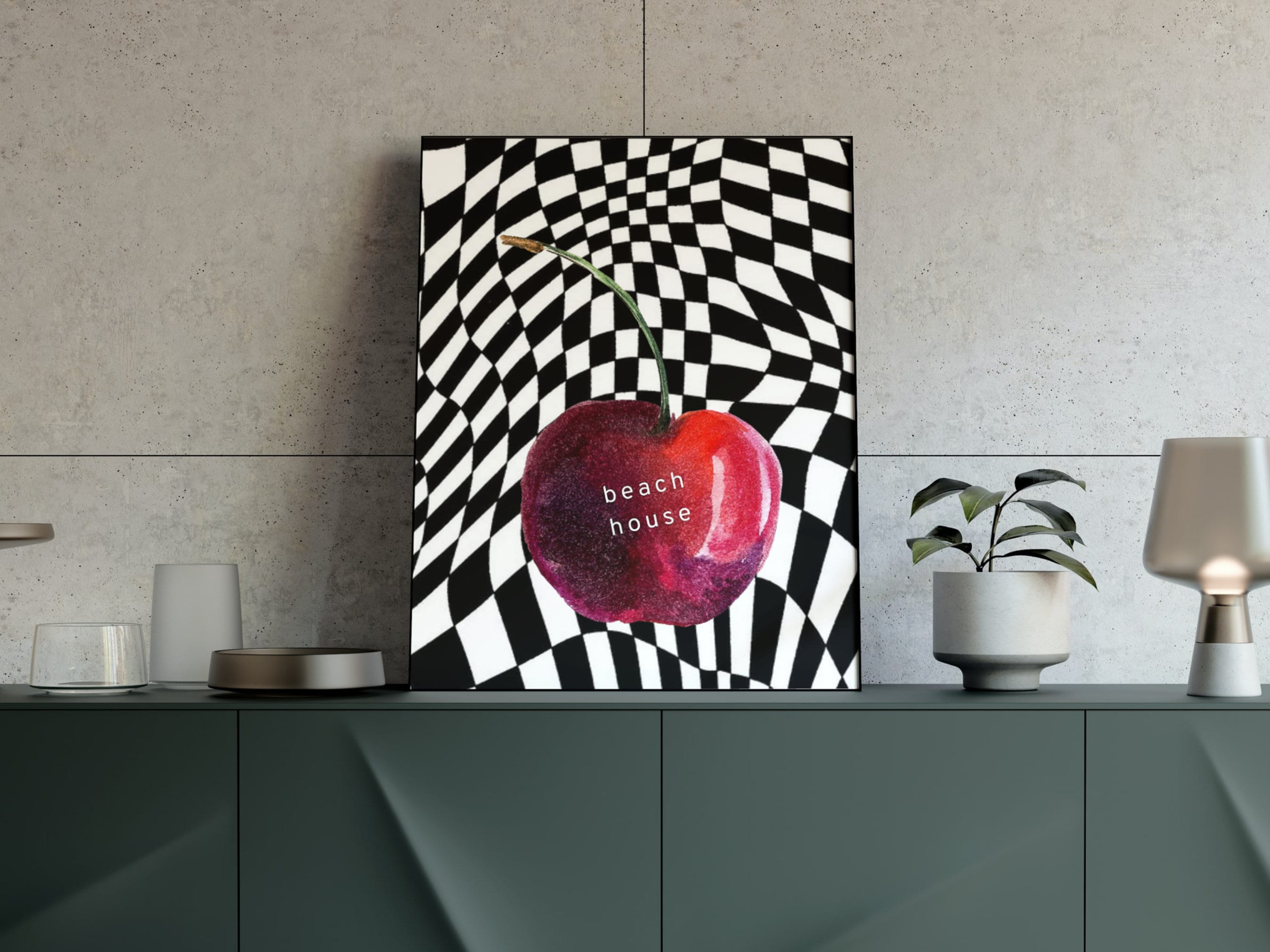 Instant Download Beach House Poster Digital Download - Etsy UK