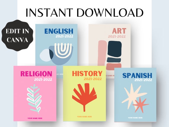 Spanish Binder Cover