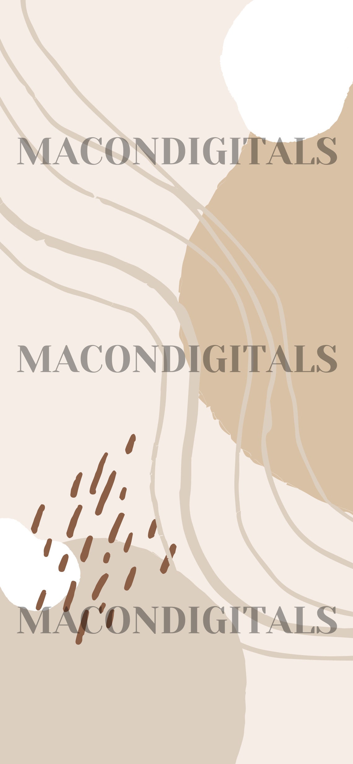 Minimal Neutral Iphone Wallpaper Bundle of 5 Iphone - Etsy