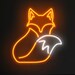 Fox Neon Sign, Fox Led Sign, Fox Light Sign, Animal Neon Sign, Kids ...
