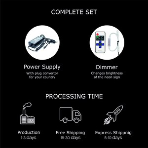 Custom Neon Sign, Neon Sign Custom Light Led, Neon Light Sign, Led Neon ...