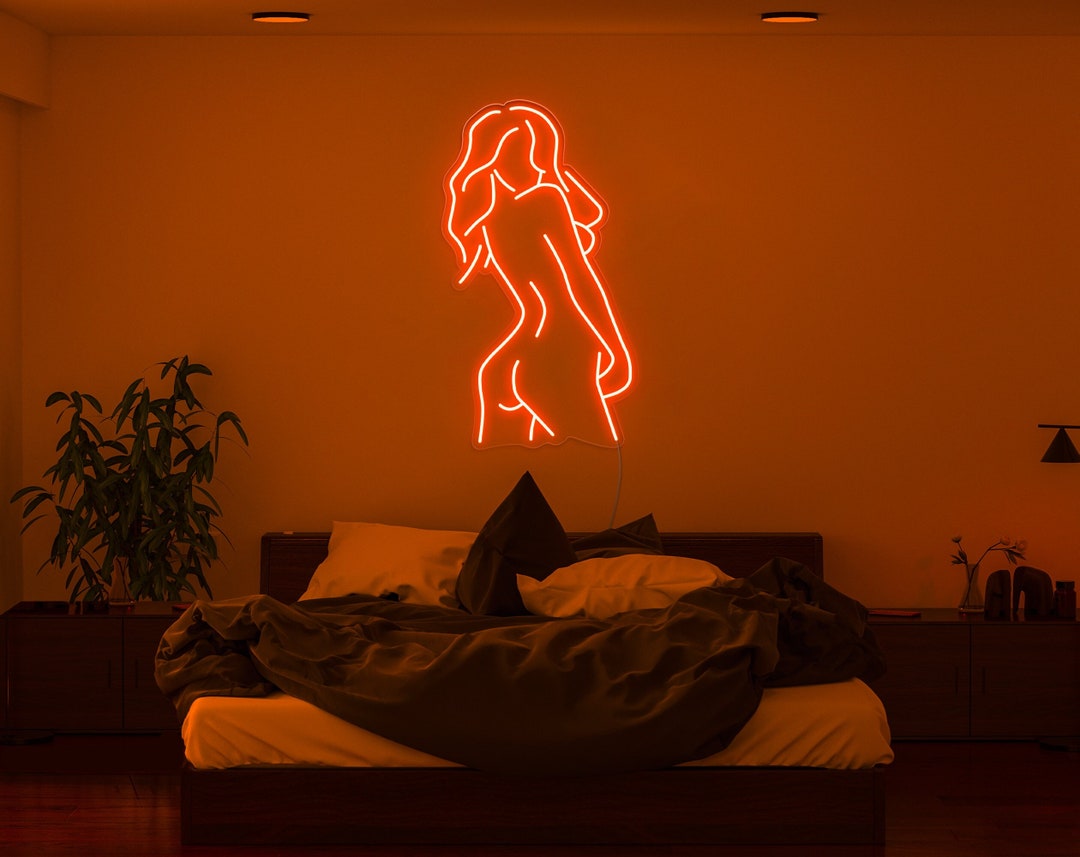 Woman Body Neon Sign Female Body Neon Sign Lady Neon Sign Body Led Sign Female Neon Sign