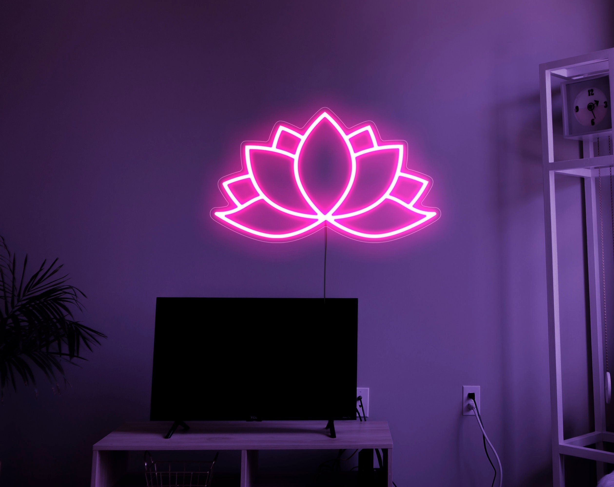 Lotus Neon Sign, Lotus Led Sign,lotus Led Light,lotus Led Sign,lotus ...
