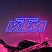 KTM Neon Sign, KTM Led Sign, KTM Logo, Garage Neon Sign, Ktm Wall Decor ...