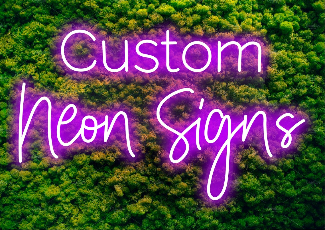 Custom Neon Sign Neon Sign Custom Light Led Neon Light Sign - Etsy