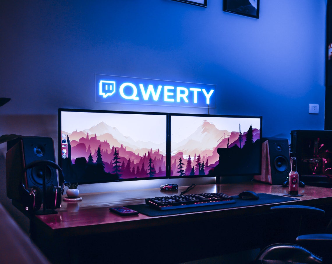 Gamer Tag Neon Signgamer Tag Light Signgamer Tag Signgame - Etsy