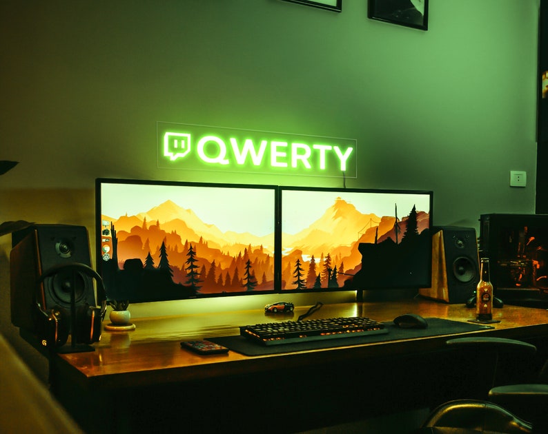 Gamer Tag Neon Signgamer Tag Light Signgamer Tag Signgame - Etsy