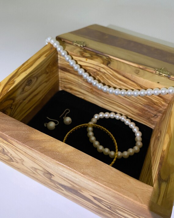 Storage & Organization Epoxy Resin Box lll Olive Wood Epoxy Box lll ...