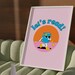 Let's Read Poster, Reading Decor, Digital Prints, Inspirational Art ...