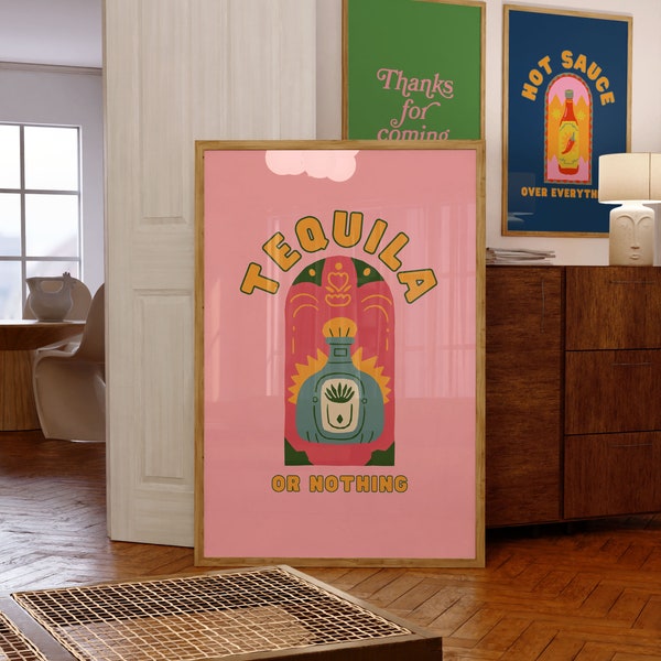 Tequila Wall Art - Etsy