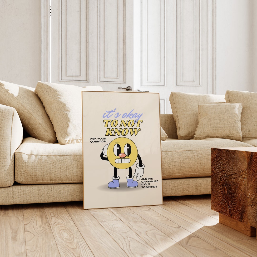 Classroom Poster, Class Decor, Inspirational Art, Inclusion, Retro ...