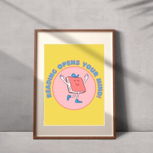 Classroom Art Decor-digital Download-reading Art Prints-downloadable ...