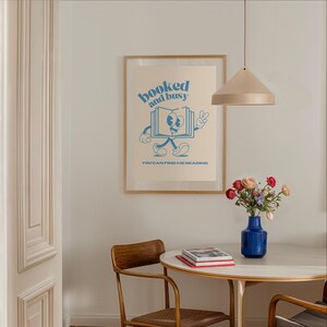 Reading Poster-classroom Wall Decor-digital Download-wall Print-booked ...