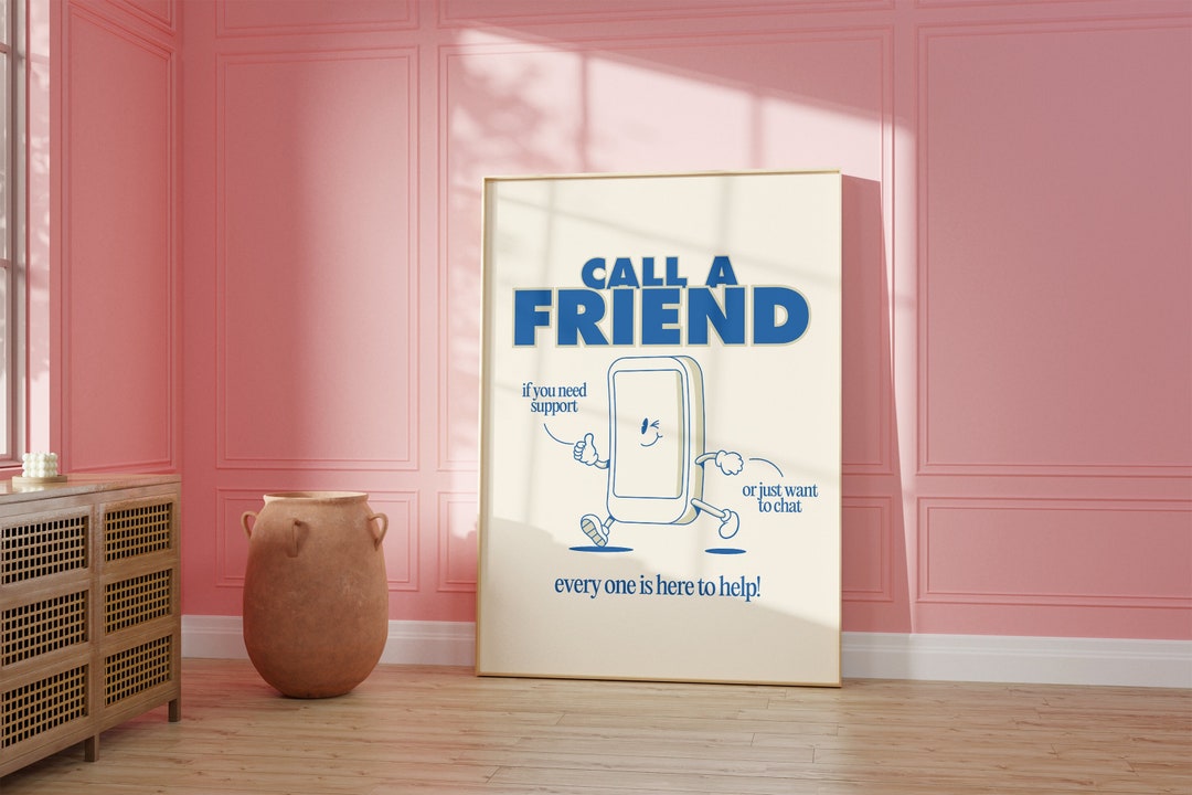 Classroom Art Print - Downloadable Cartoon and Retro Character Posters ...