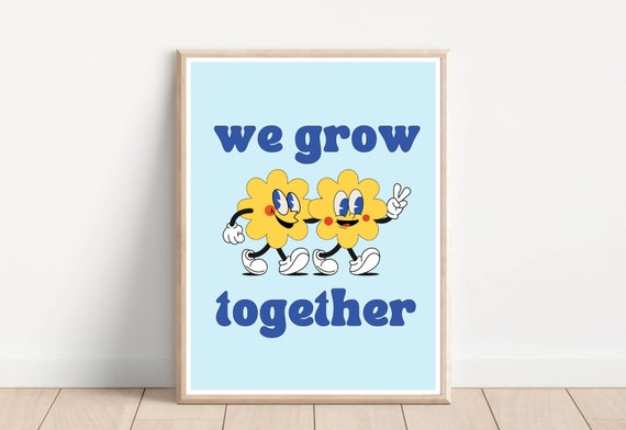 Classroom Art Decor-digital Download-wall Print-retro-large | Etsy