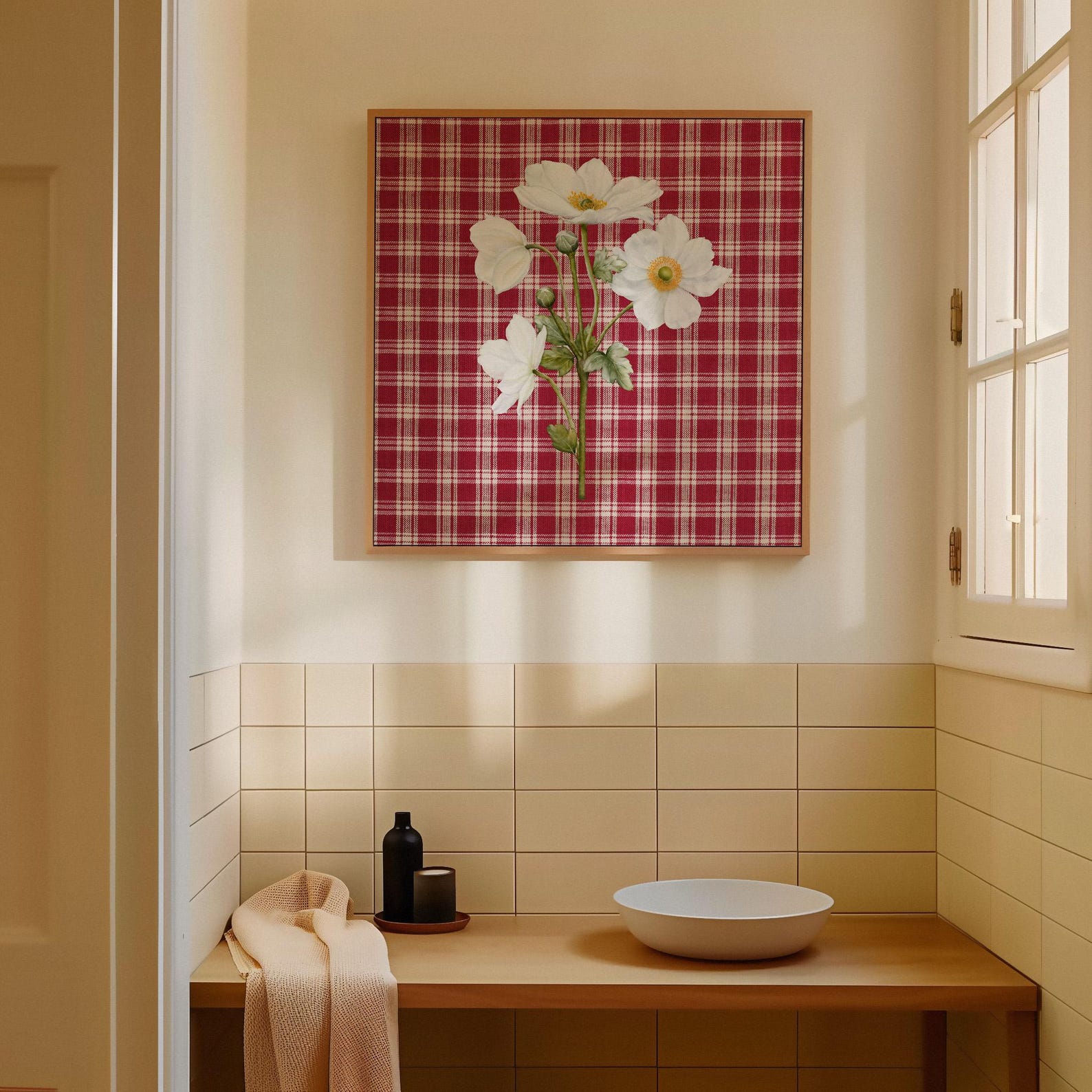 Vintage Floral Print Set - Square Gallery Wall Art - Trendy Digital ...