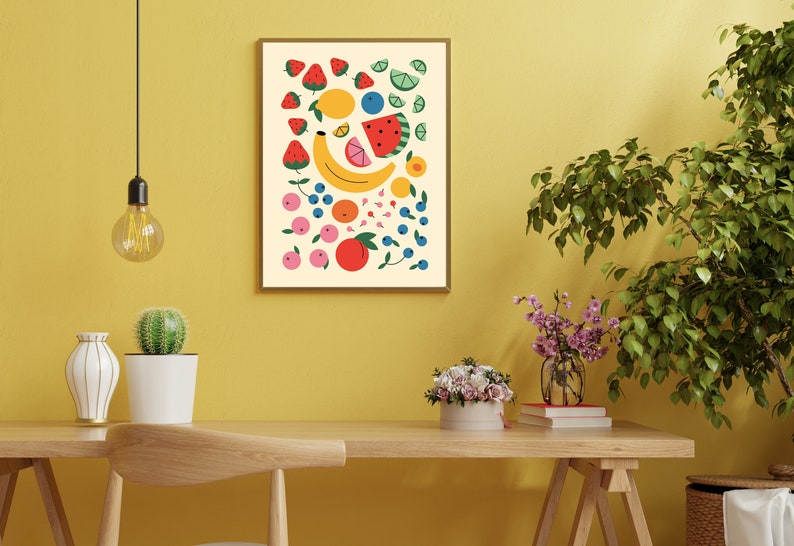 Downloadable Kitchen Wall Art Digital Food Art Print Digital - Etsy