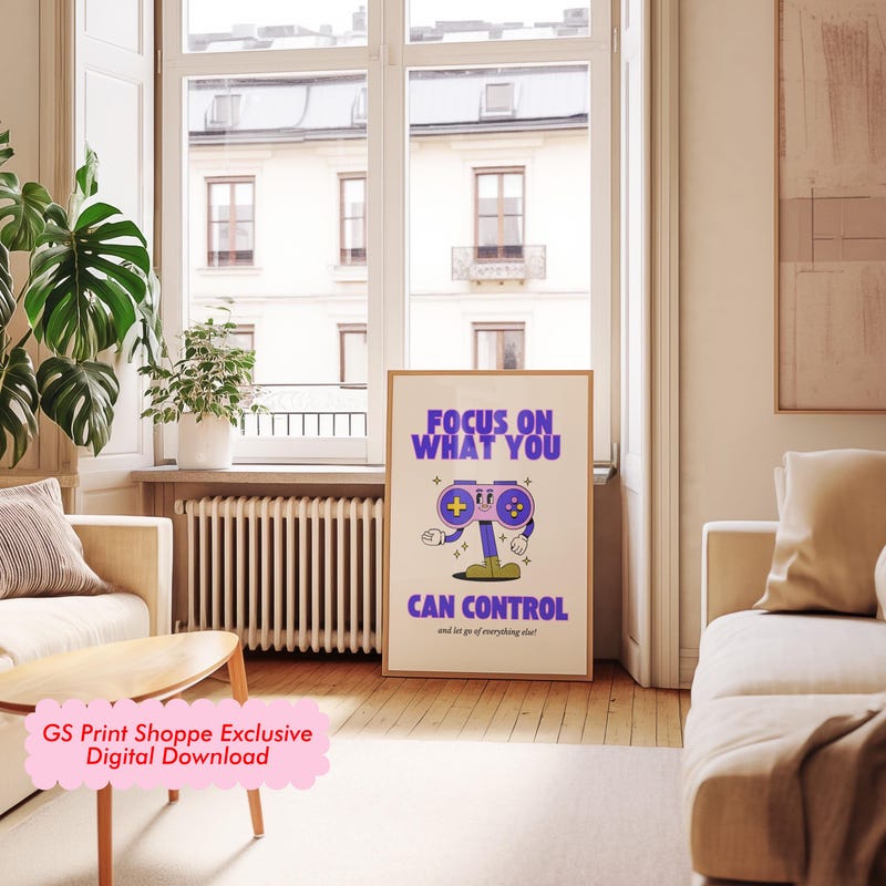 Control Game Poster - Etsy