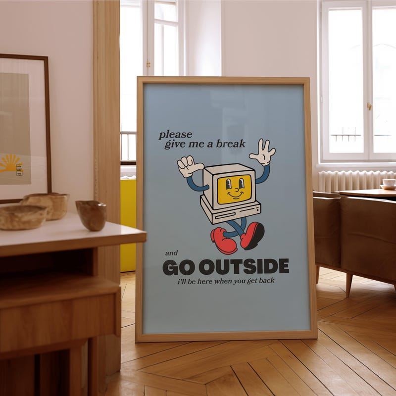 Funny Art Print - Etsy