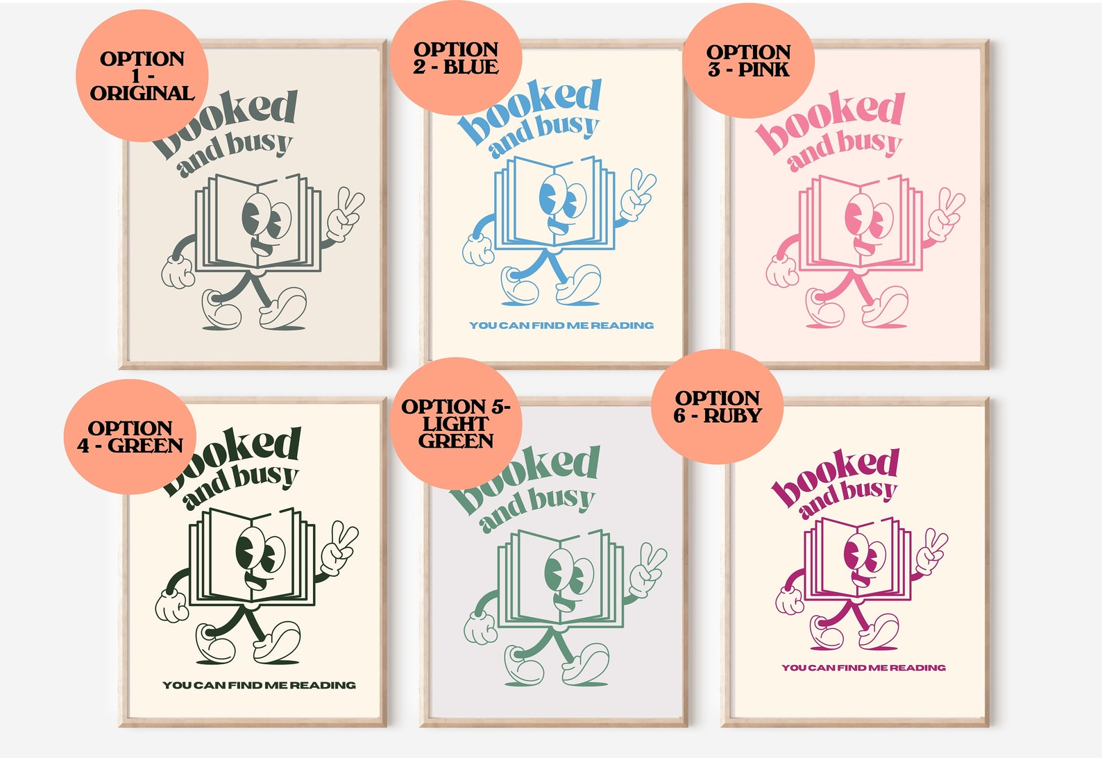 Reading Poster-classroom Wall Decor-digital Download-wall Print-booked ...