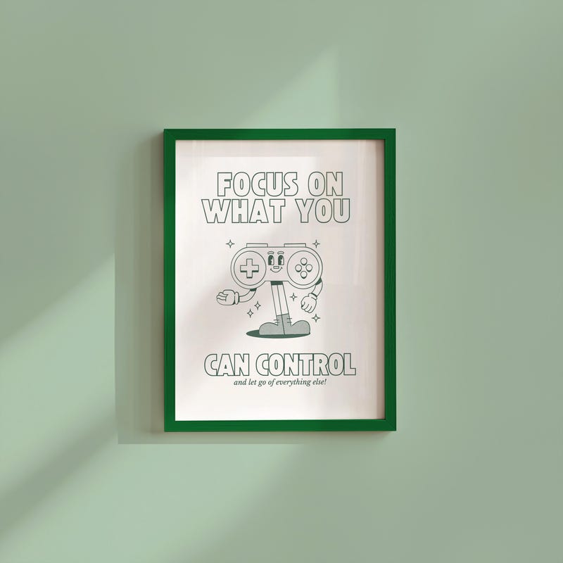 Control Game Poster - Etsy