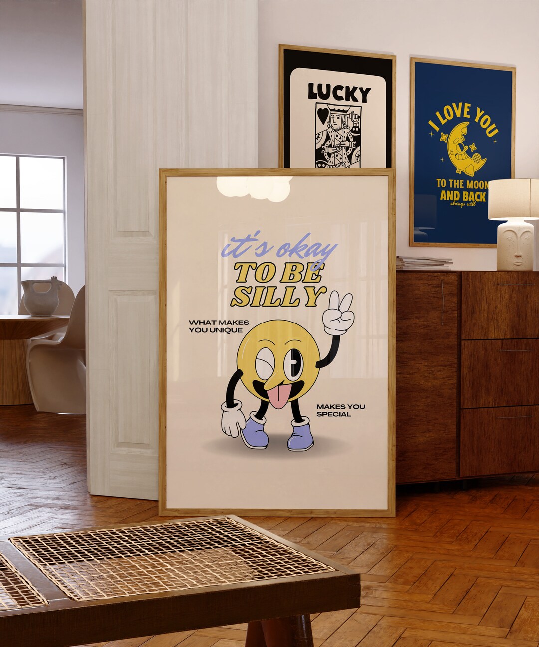 It's Okay to Be Silly-digital Download-wall - Etsy