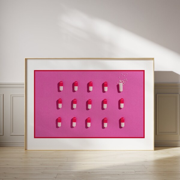 Pill Art - Etsy