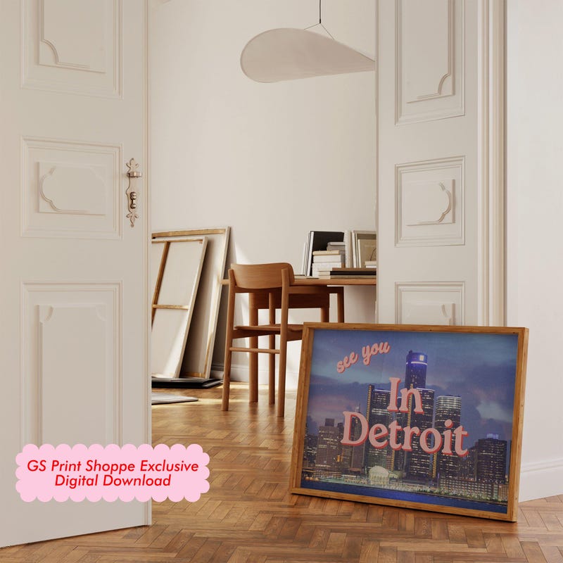 Detroit Art - Etsy