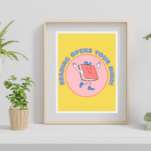 Classroom Art Decor-digital Download-reading Art Prints-downloadable ...