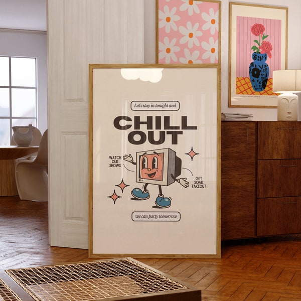 Chill Print - Etsy