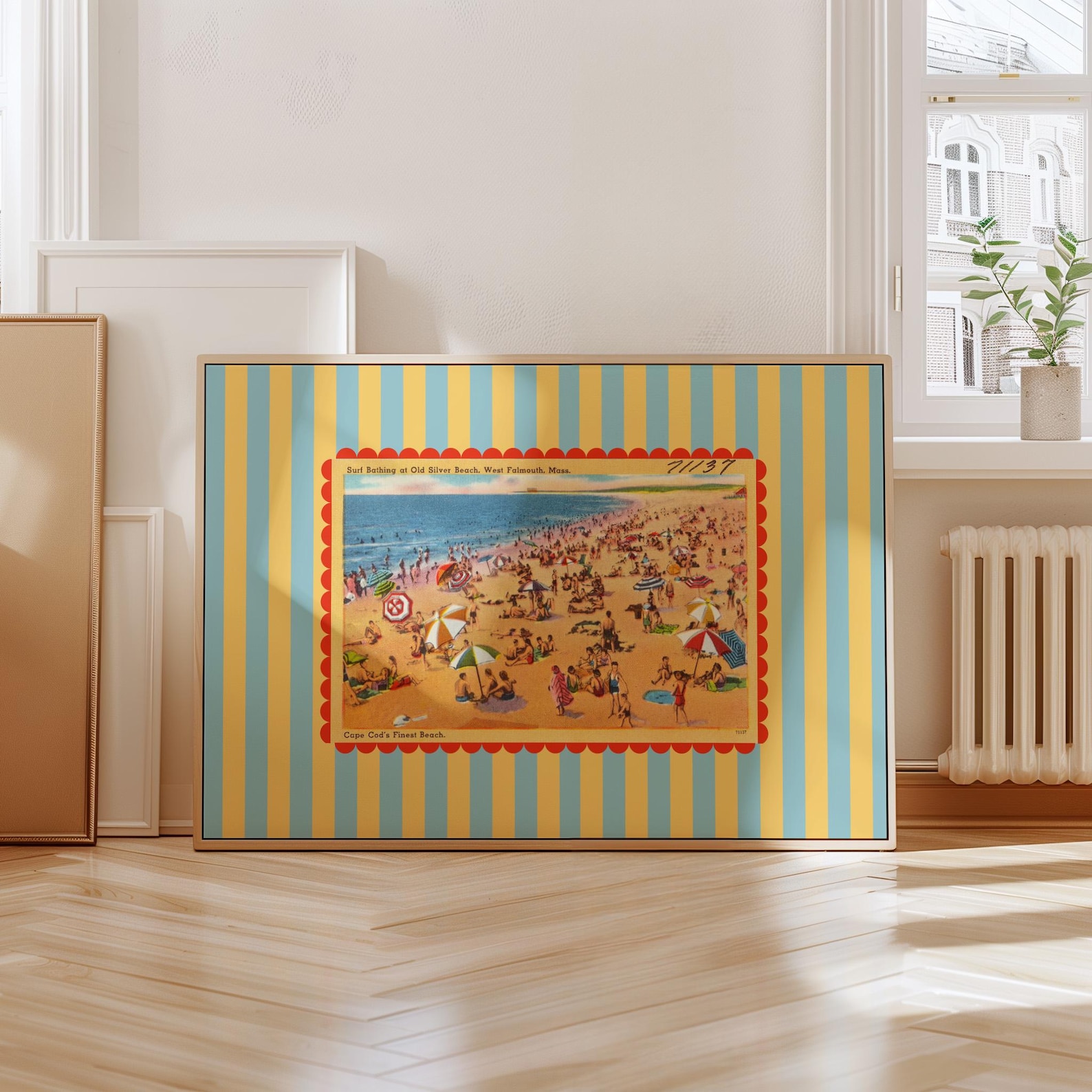 Vintage Beach Photo Art Prints - Set of 4 (digital Download) - Etsy