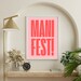 Manifest Art Print Manifesting Posters Inspirational Quote - Etsy