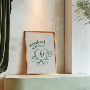 Reading Poster-classroom Wall Decor-digital Download-wall Print-booked ...