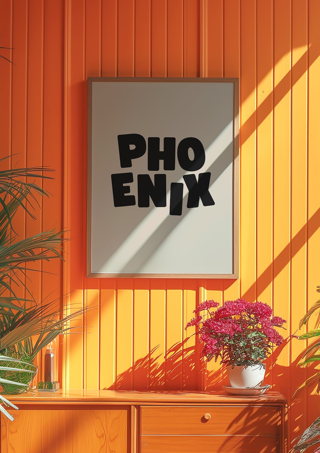 Phoenix Art Print,digital Art Download,black Phoenix Wall Art,cute Trendy Art,phoenix Posters ...