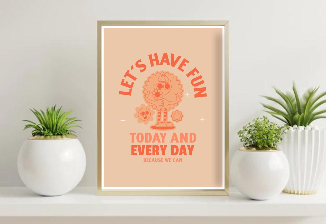 Let's Have Fun Printable Classroom Poster Class Decor - Etsy