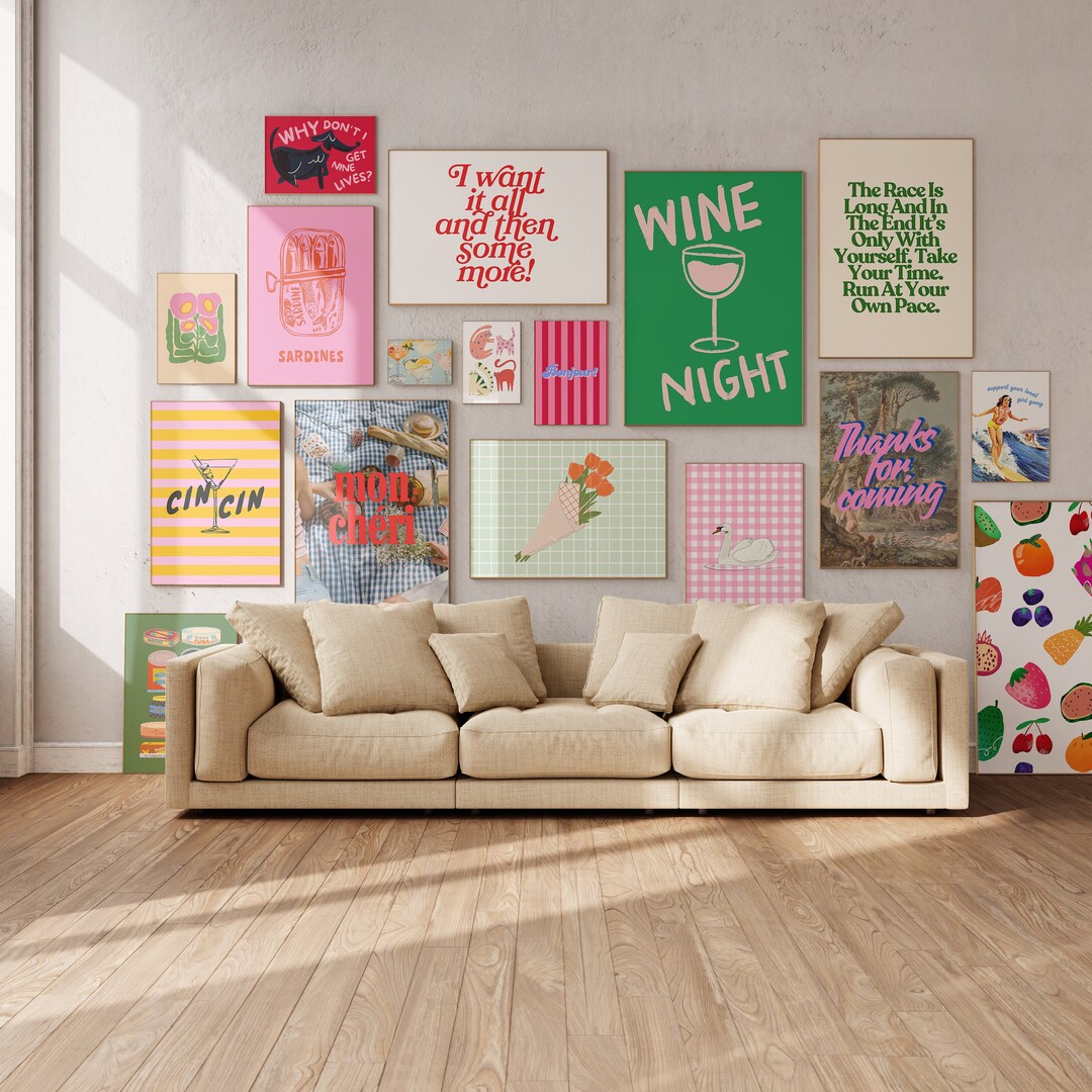 Gallery Wall Set, Exhibition Set of 17 Prints, Matisse Print Set,museum ...