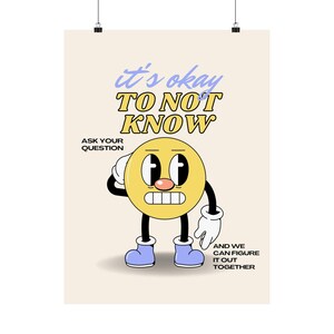 Classroom Poster, Class Decor, Inspirational Art, Inclusion, Retro ...