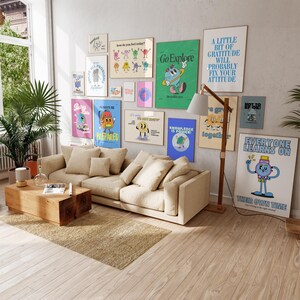 Classroom Art Prints: Kids Art Gallery Wall Bundle (digital Download ...
