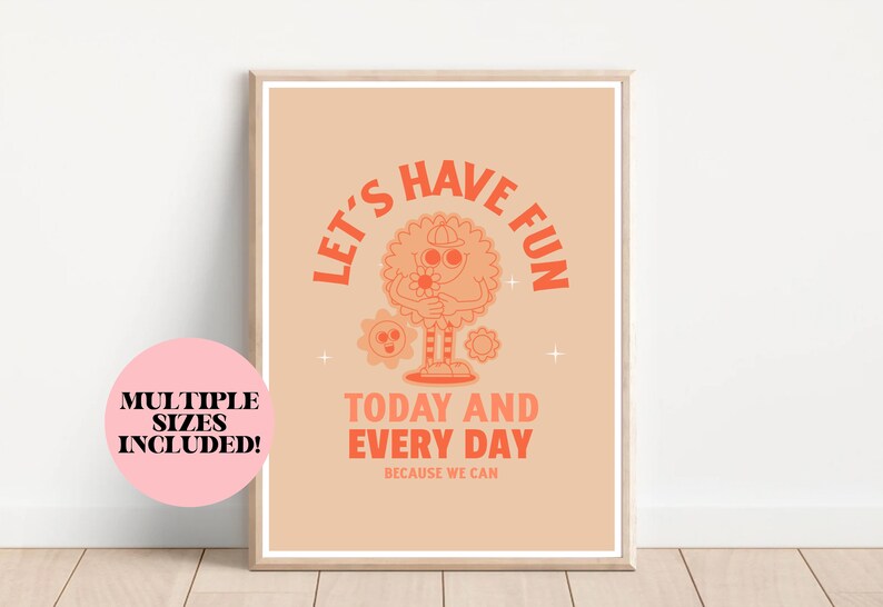 Let's Have Fun Printable Classroom Poster Class Decor - Etsy