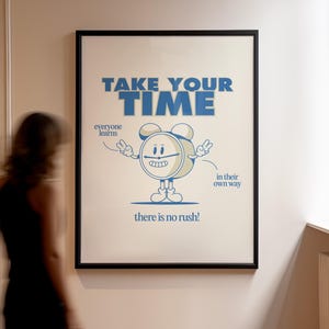 Classroom Art,kids Room Art,downloadable Print,cartoon Art Print,retro ...