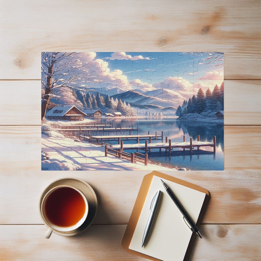 Winter Wonderland Puzzle 252, 500-piece, Jigsaw Puzzle, Gift for Kids ...