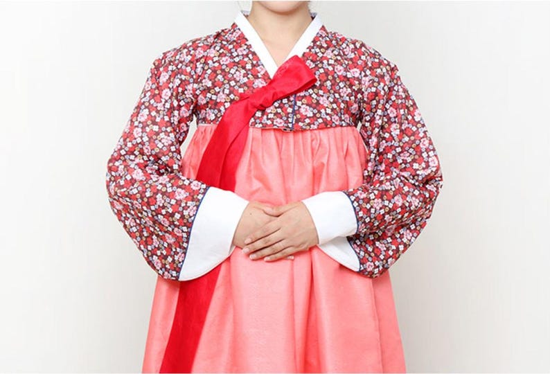 Women's Hanbok Korean Pattern | Traditional Hanbok | Full-size & Scaled ...