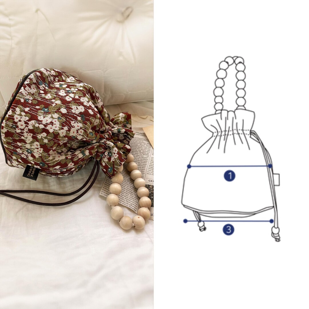 Bag Sewing Pattern | DIY Handbag Pattern | Full-size Paper Pattern ...