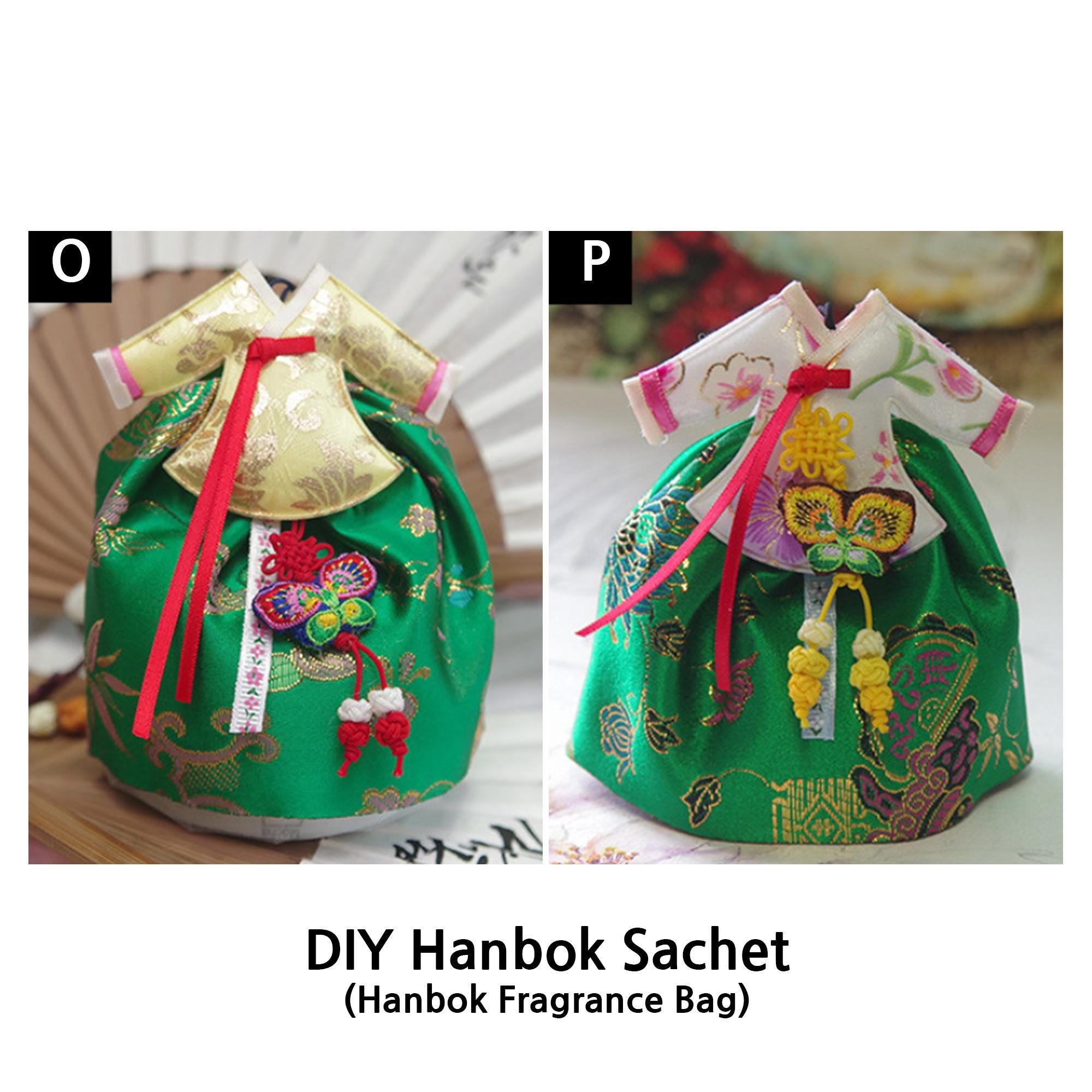 2+ DIY Traditional Korean Hanbok Sachet Kit | Coustom 18 Design Options ...