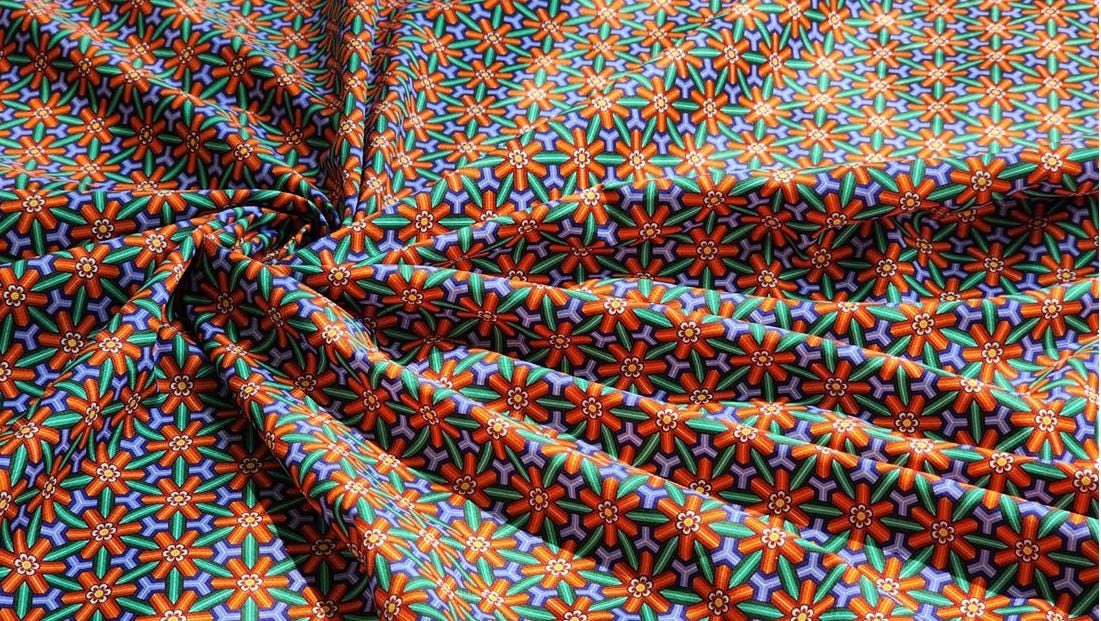 100% Cotton Fabric 20s | K-masterpiece Series #19 Korean Dancheong ...