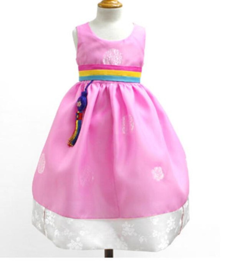 Children's Hanbok Korean Pattern 3 | Korean Traditional Hanbok | Full ...