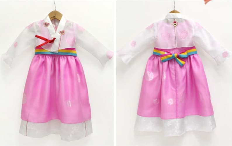 Children's Hanbok Korean Pattern 3 | Korean Traditional Hanbok | Full ...